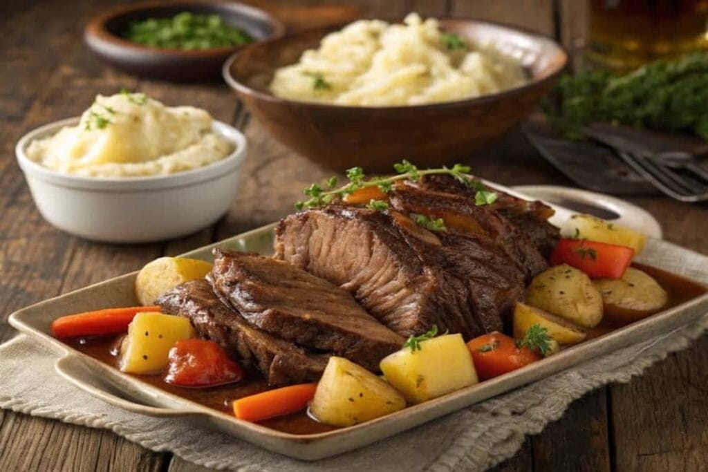 Mississippi Roast Recipe |Juicy & Flavorful Slow Cooker Beef