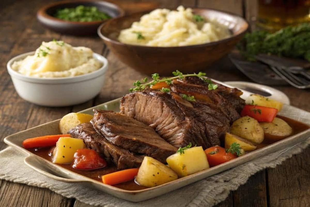 Mississippi Roast Recipe |Juicy & Flavorful Slow Cooker Beef